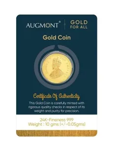 Buy 10 Gram Gold Coin | 10 Gold Coin Bar Price in India