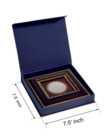BRPL Bangalore Refinery Lakshmi Silver Foil Coin With Frame Of 5 Grams