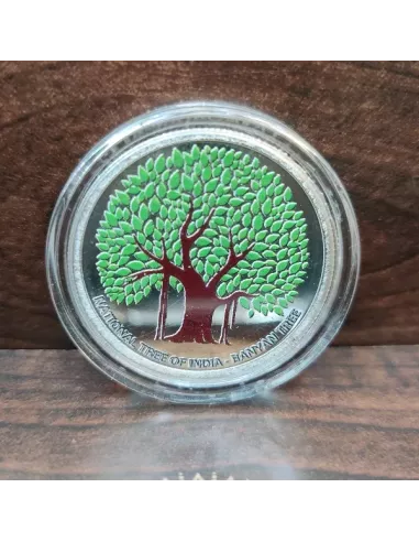 Omkar Mint National Symbols Of India Color Silver Coin 10 gm each in 9