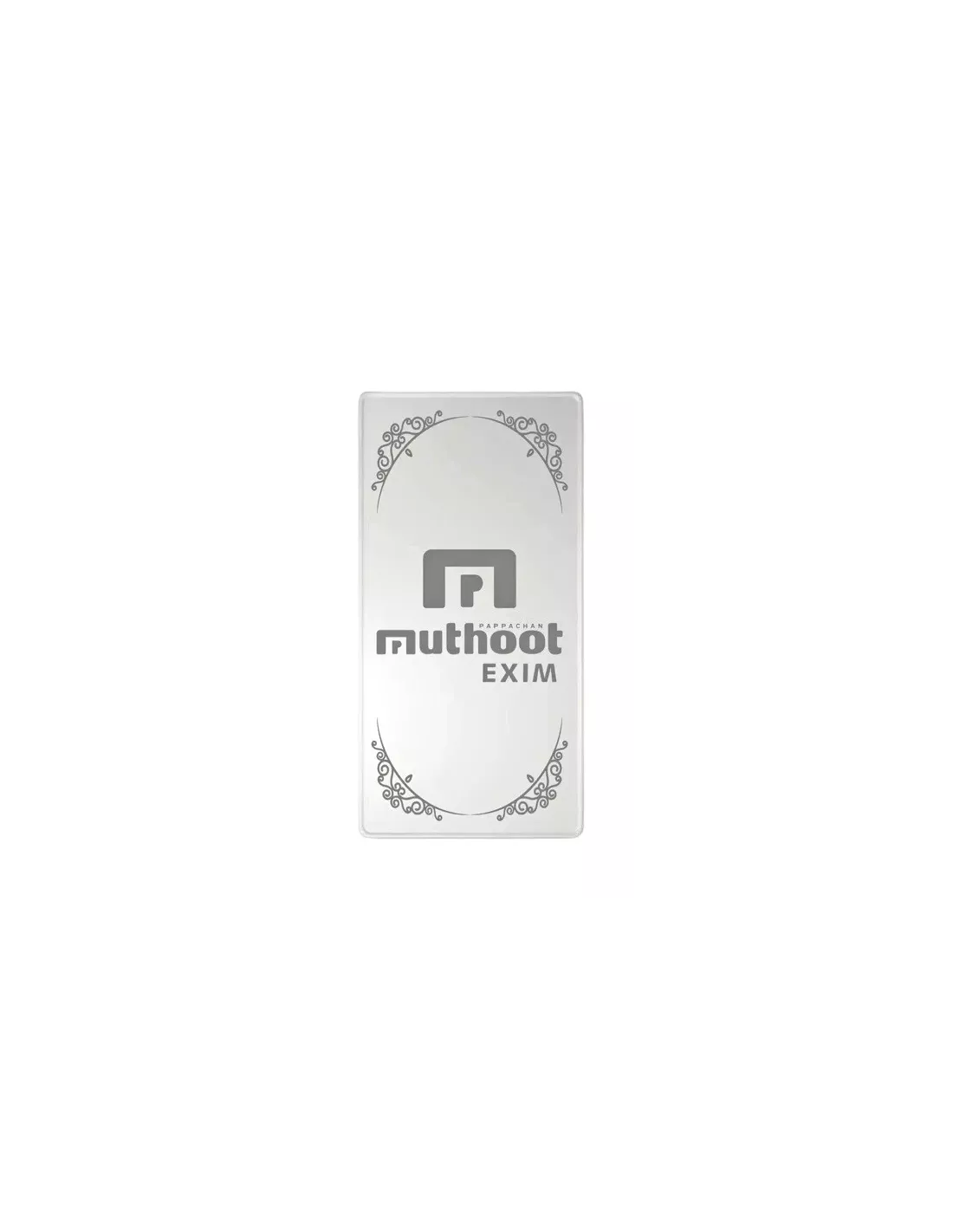 Muthoot Pappachan Swethavarsham Silver Bar of 1000 Grams in 24Kt 999 P